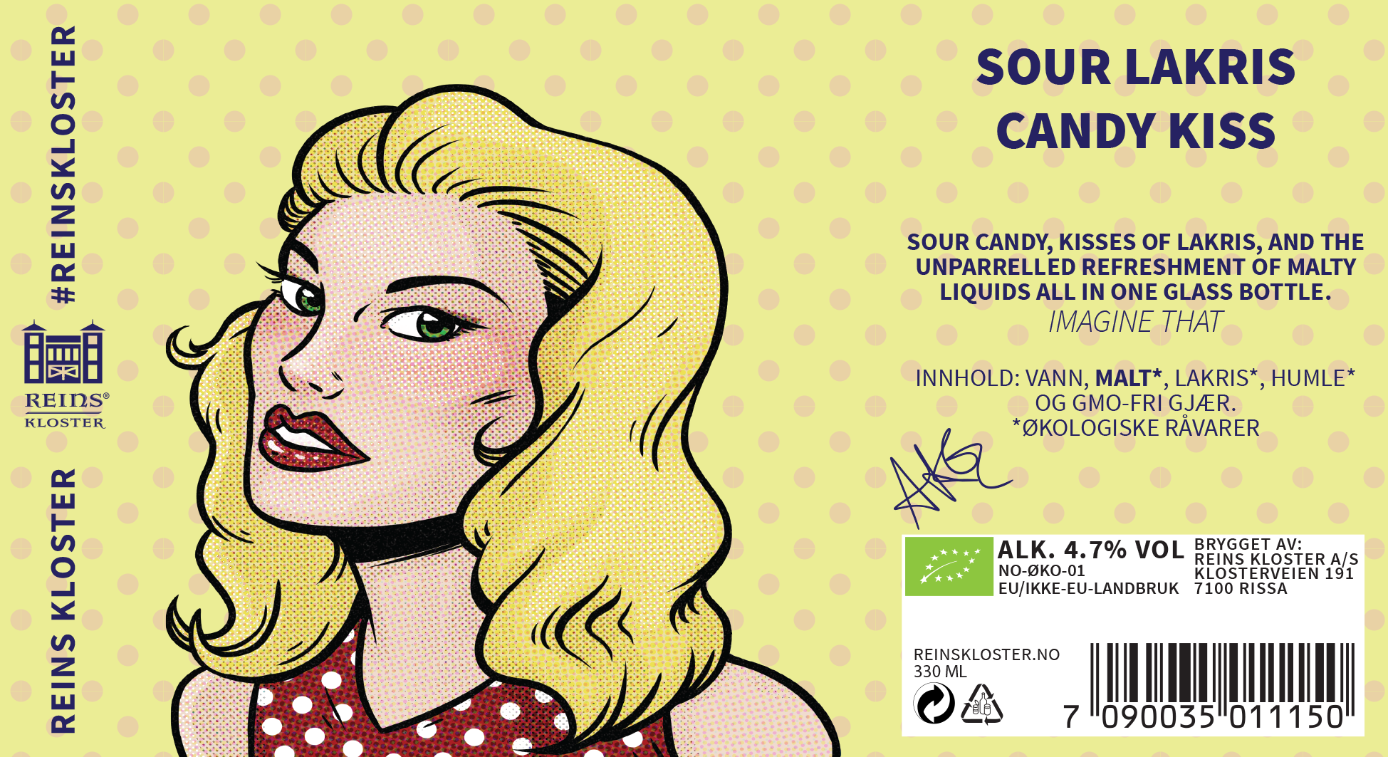 Lokalmat - Sour Lakris Candy Kiss - Kettle Sour